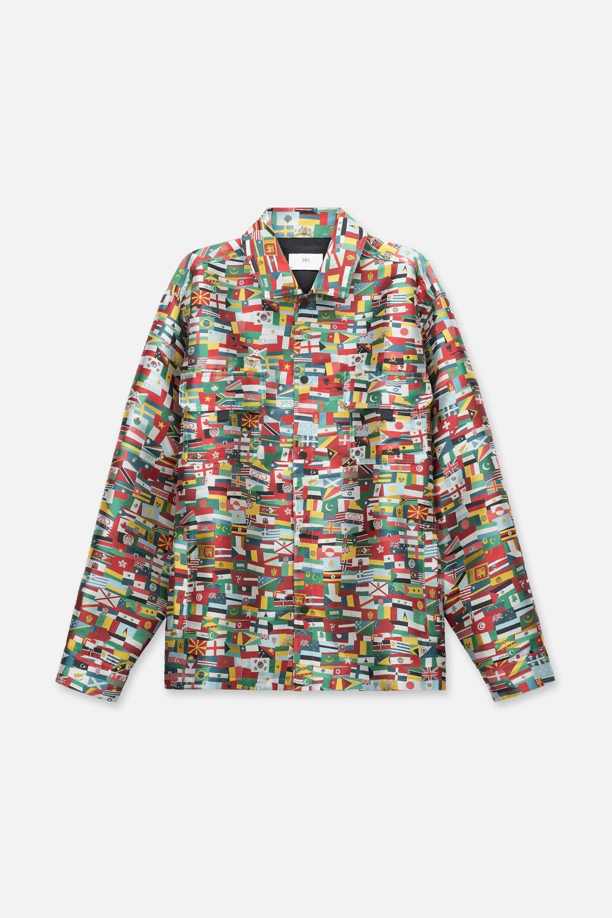 CHEST POCKET SHACKET | NATIONAL FLAGS – RTA