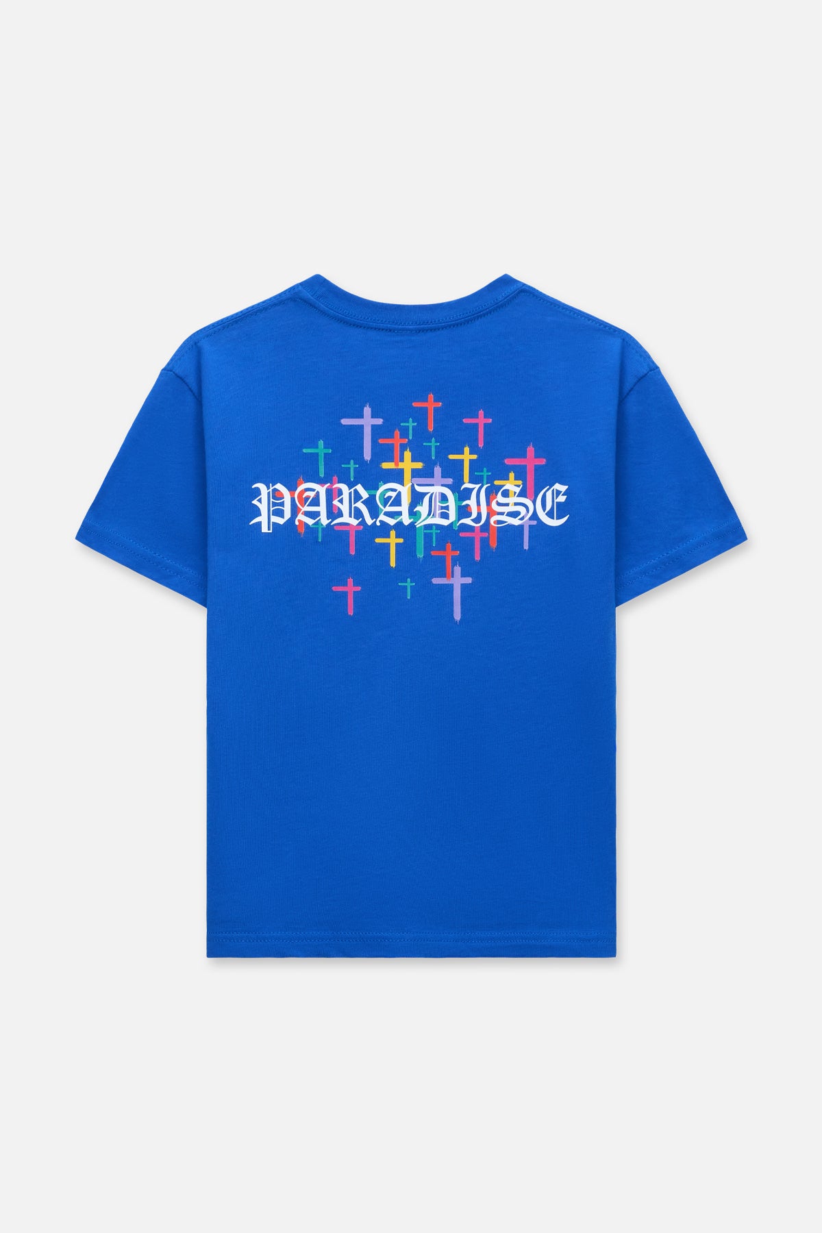 Kids Royal Blue Old English Tee | RTA
