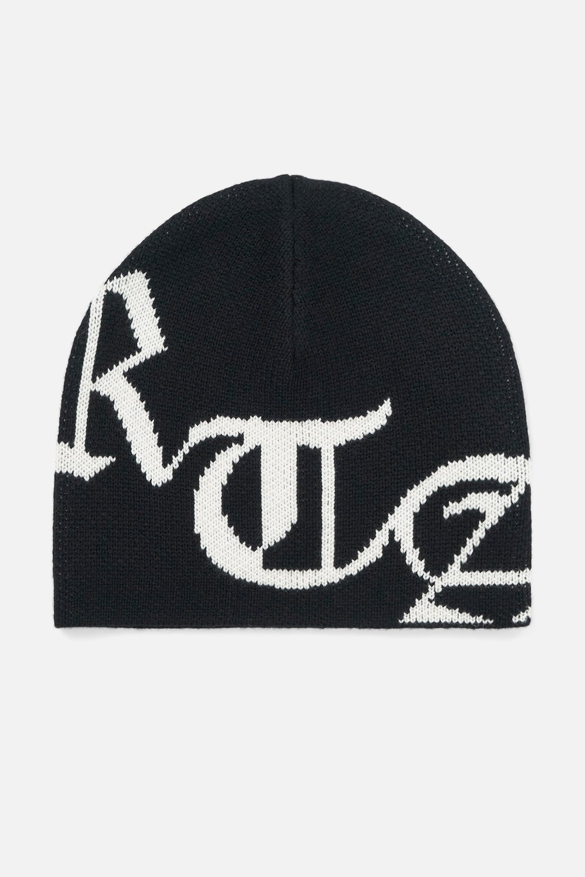 Men's Black Beanie | RTA Old English Logo